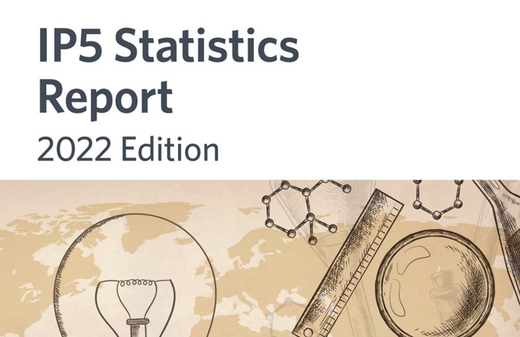 2024-01-29: 2022年度世界五大知识产权局数据报告正式发布 | 华孙欧洲知识产权网
